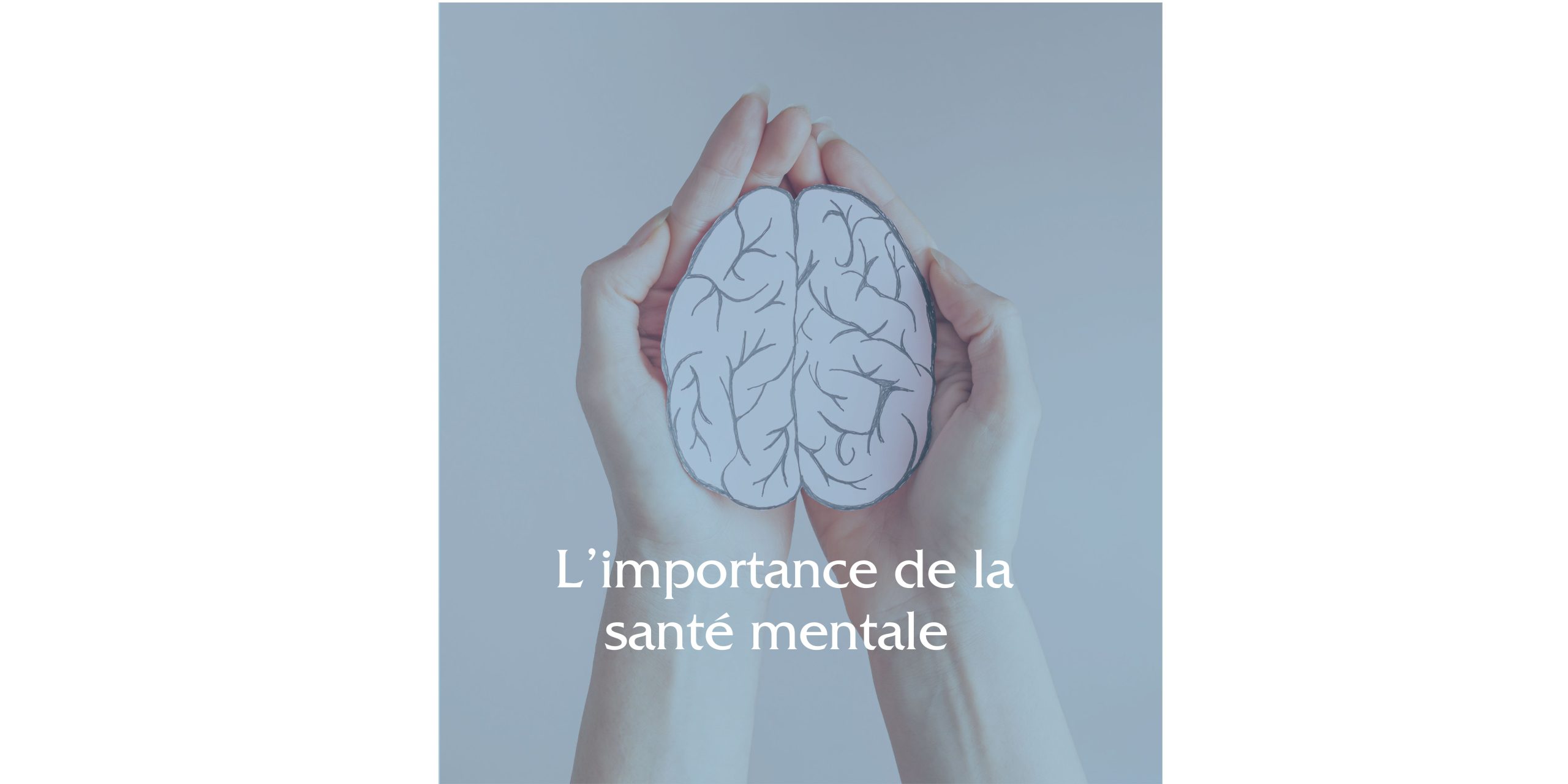 L’importance de la santé mentale - Équilibre Ergonomie